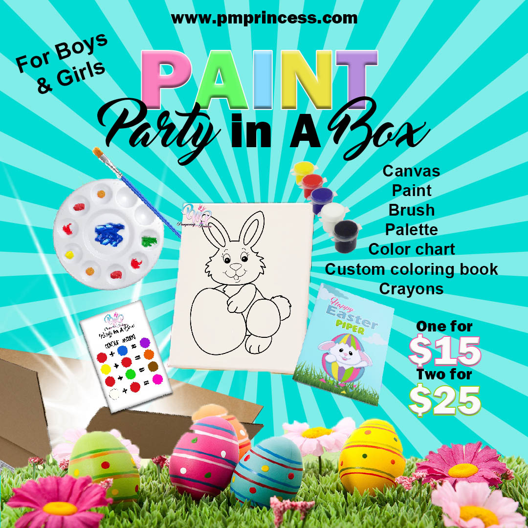 Kids Paint and slime party